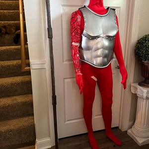 Detailed Metal Silver Armor Cosplay EVA Foam Set - Etsy