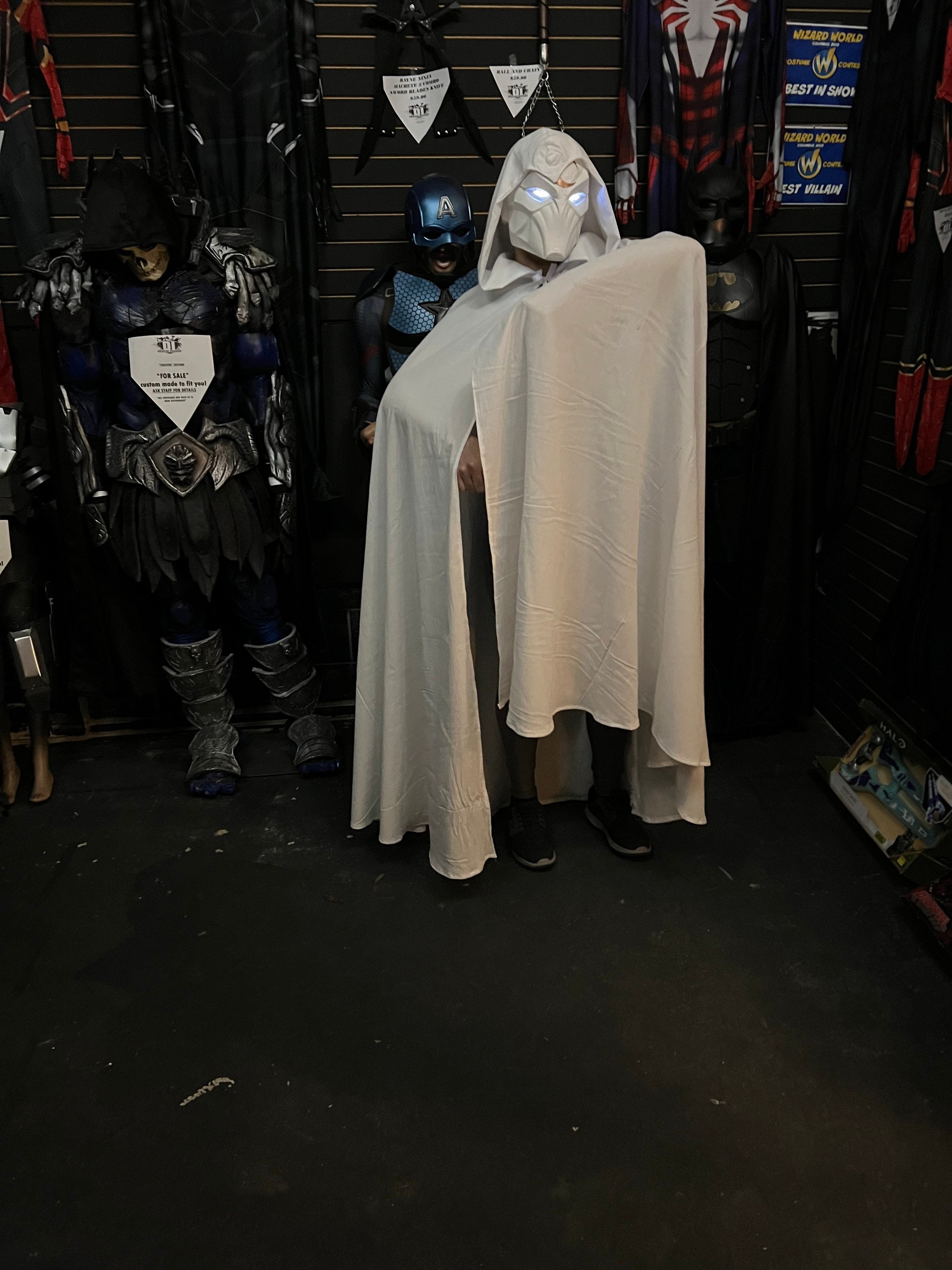 White Gauze Full Cloak - Etsy