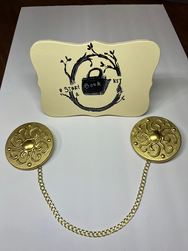 Gold Cosplay Cloak Clasp - Etsy