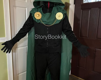 Ode to Dr Doom Cape and Tunic Costume - Etsy