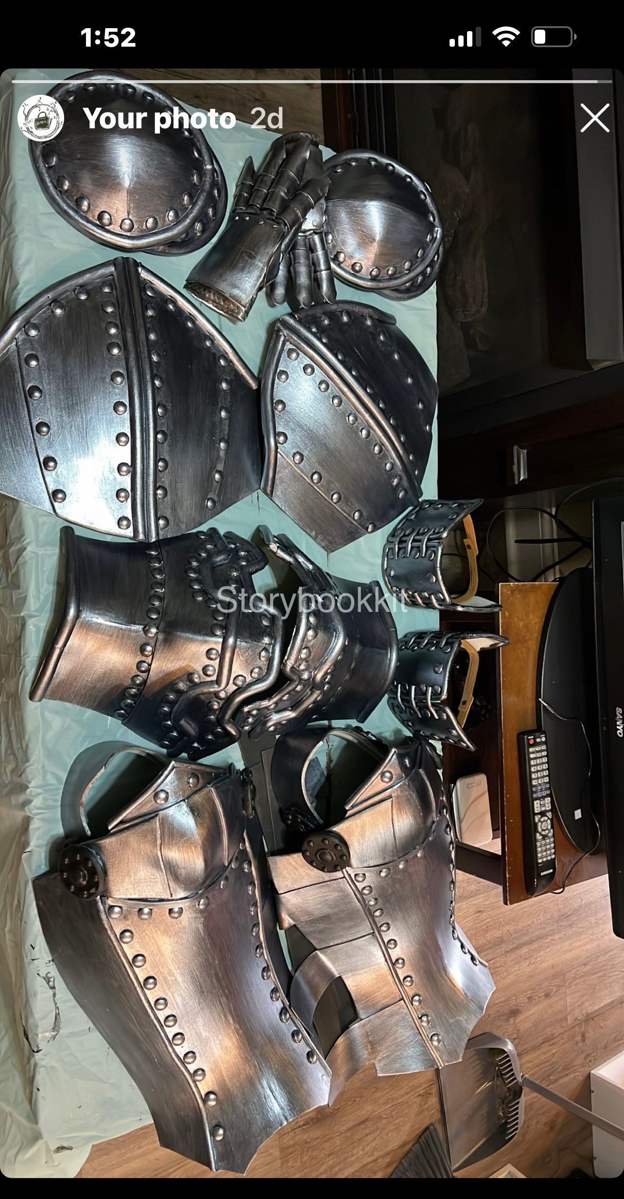Detailed Metal Silver Armor Cosplay EVA Foam Set - Etsy