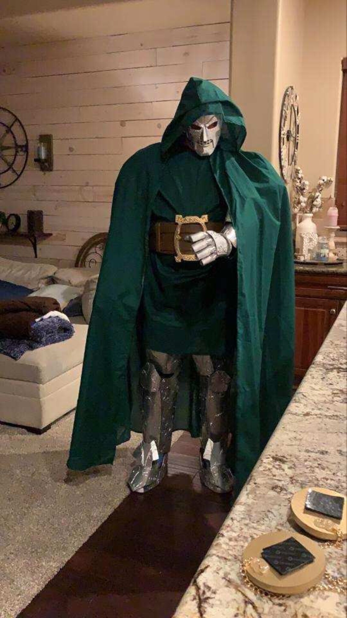 Adult Full cloak & Tunic Dr. Doom etc | Etsy