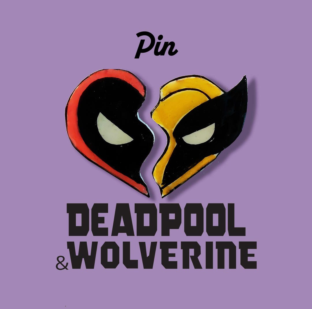 Deadpool Wolverine Pin - Etsy