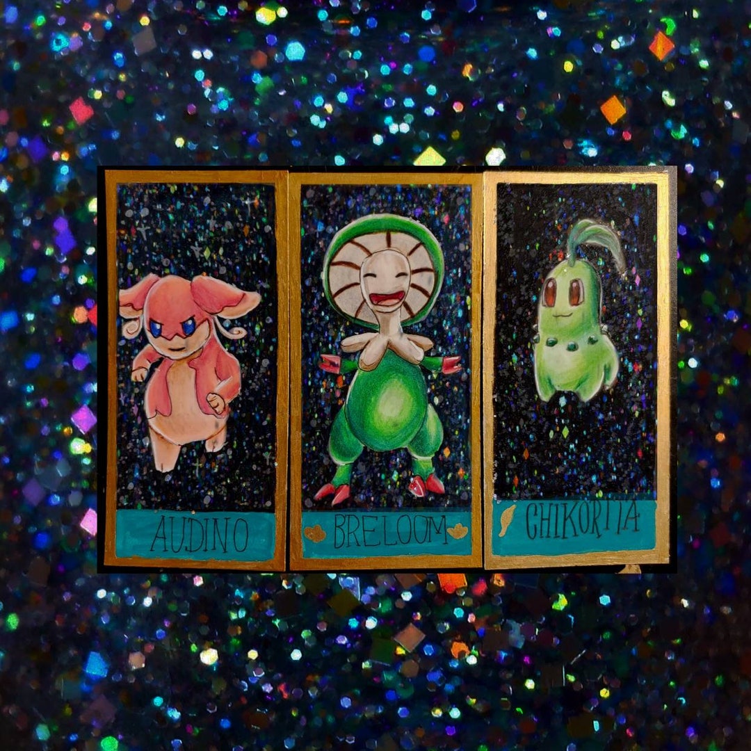 Custom Pokemon Decor Cards - Etsy