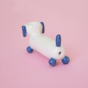 DOG PIPE / Ceramic Smoking Pipe / Porcelain Pipe / Pipes for - Etsy
