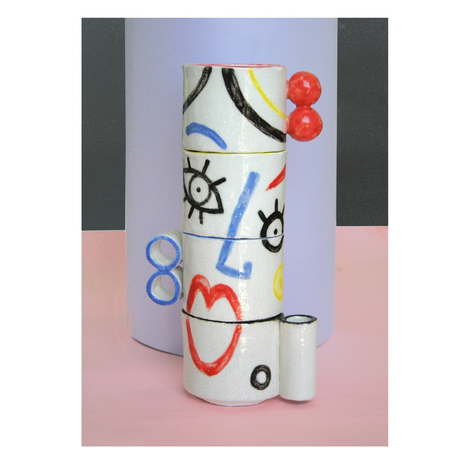 PUZZLE MUGS / Coffee Set /etsy Design Awards 2021 Finalist/ | Etsy