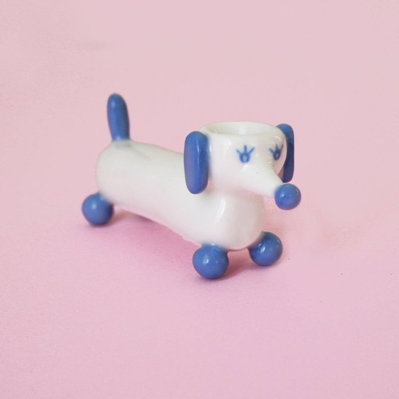 DOG PIPE / Ceramic Smoking Pipe / Porcelain Pipe / Pipes for - Etsy