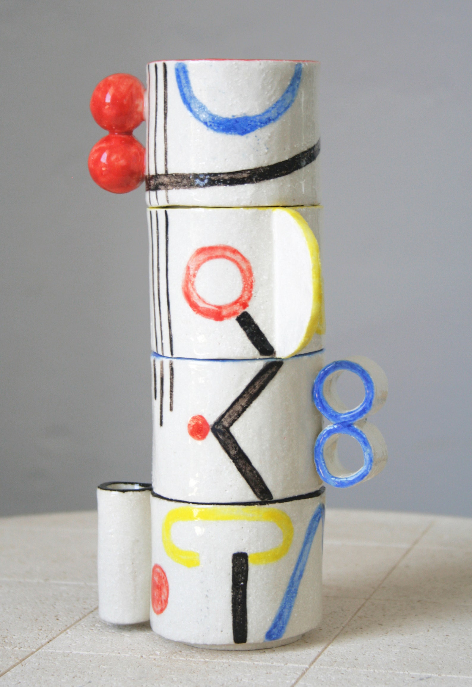 PUZZLE MUGS / Coffee Set /etsy Design Awards 2021 Finalist/ | Etsy