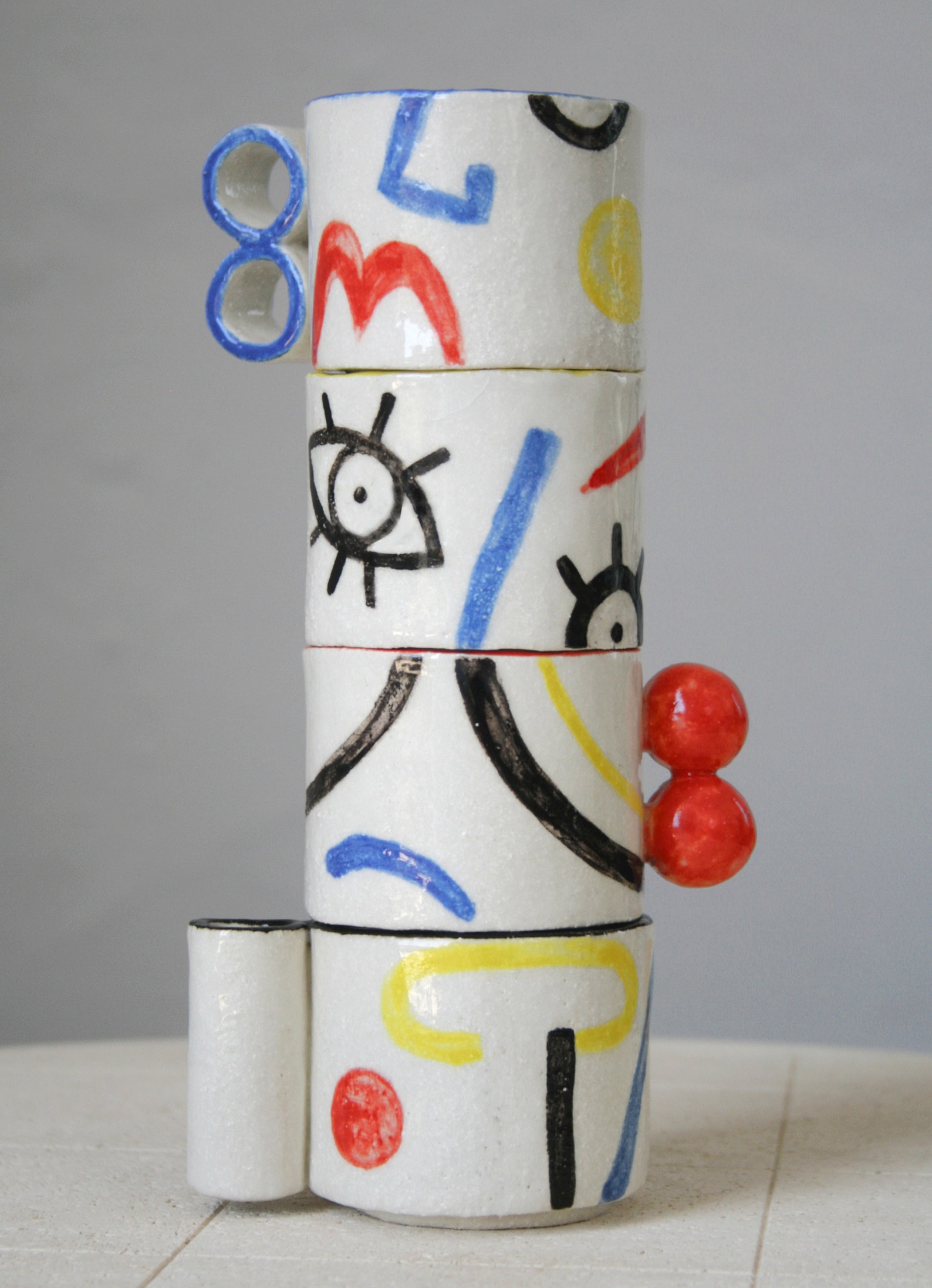 PUZZLE MUGS / Coffee Set /etsy Design Awards 2021 Finalist/ | Etsy