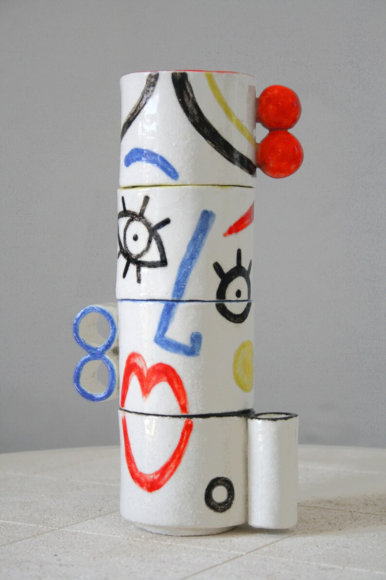 PUZZLE MUGS / Coffee Set /etsy Design Awards 2021 Finalist/ - Etsy