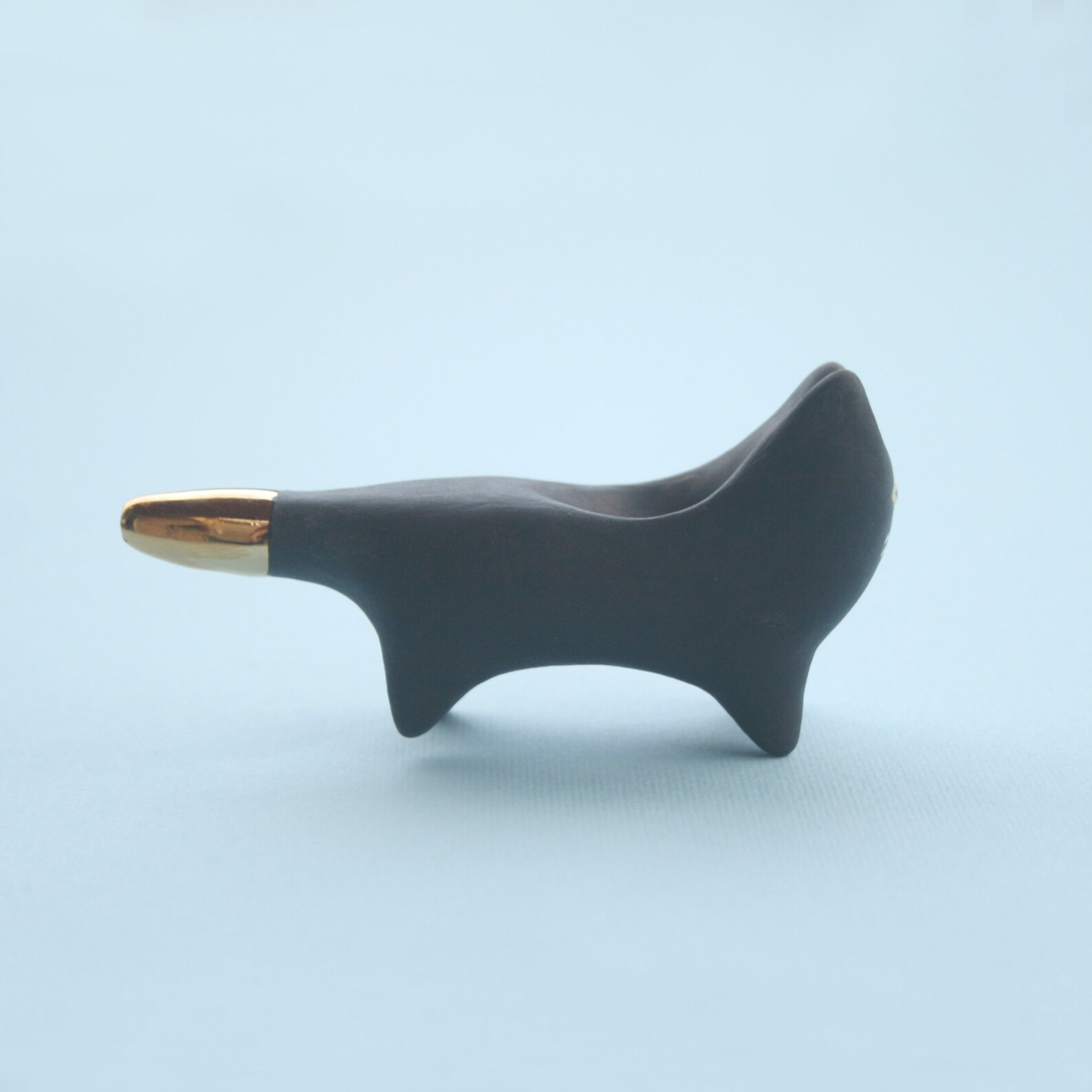 CAT PIPE / BLACK Cat Ceramic Smoking Pipe / Porcelain Pipe / - Etsy