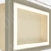 RECTANGLE Oblong Extra Deep Shadow Box Display Frame New Solid Oak ...