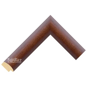 Dark Wood Walnut Brown Deep Shadow Box Display Frame Framing 3D Object ...