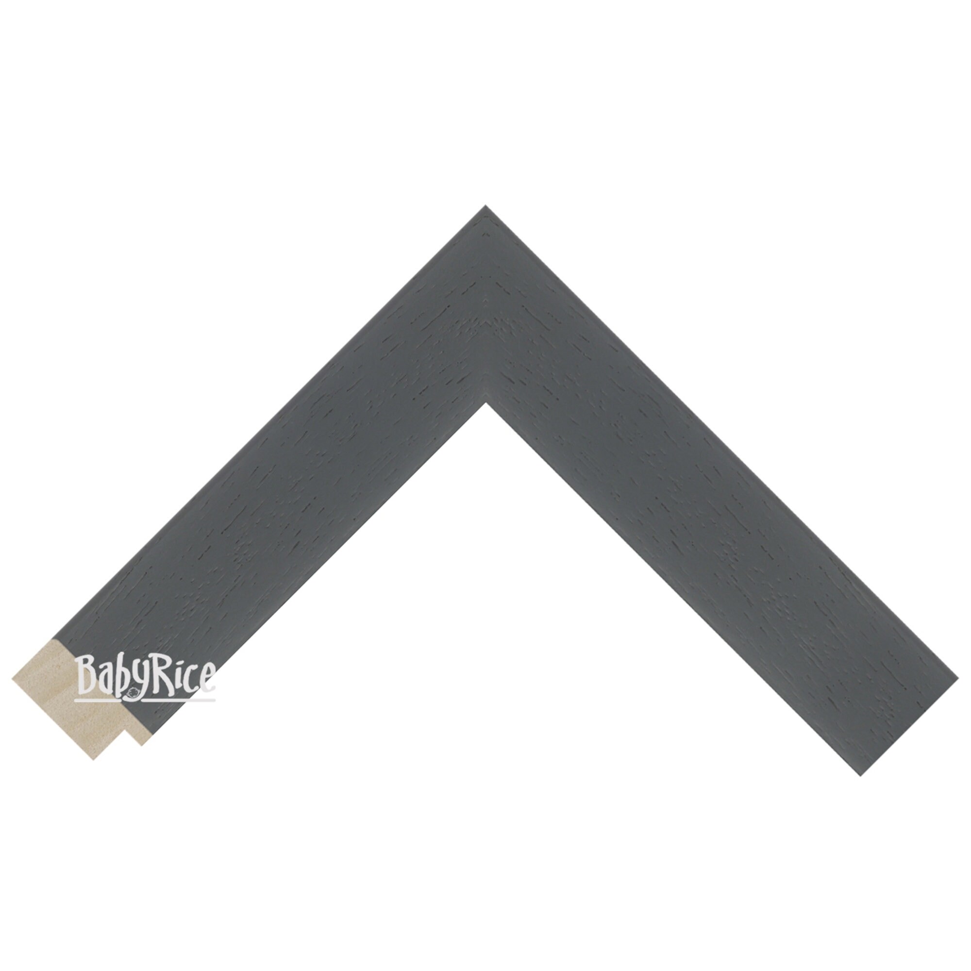 Dark Grey Woodgrain Wooden Deep Shadow Box Display Frame Handmade in UK ...