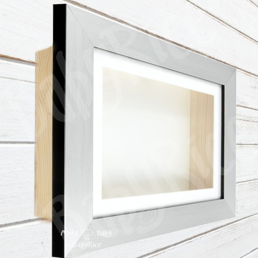 New Silver Shadow Deep Box Display Frame Extra Depth for 3D Object Cast ...