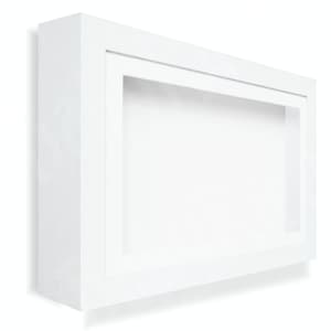 New White Deep Shadow Box Display Frame LOTS OF SIZES 4.8cm Inside ...