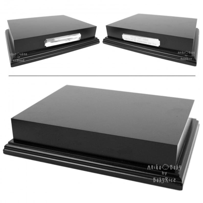 Rectangular Wooden Plinth Display Base 6x4 8x6 & - Etsy UK