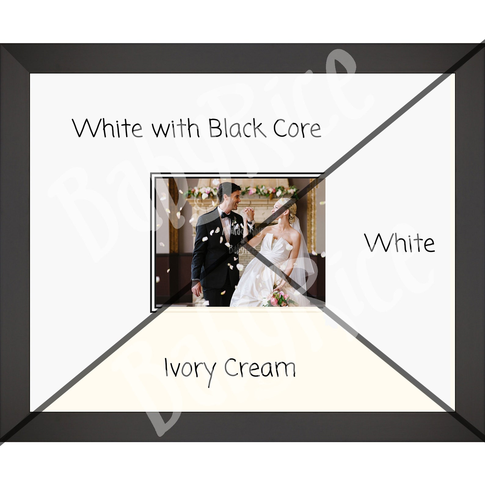 Wedding Guest Signing Signature Frame Well Wishes Board Photo Space ...