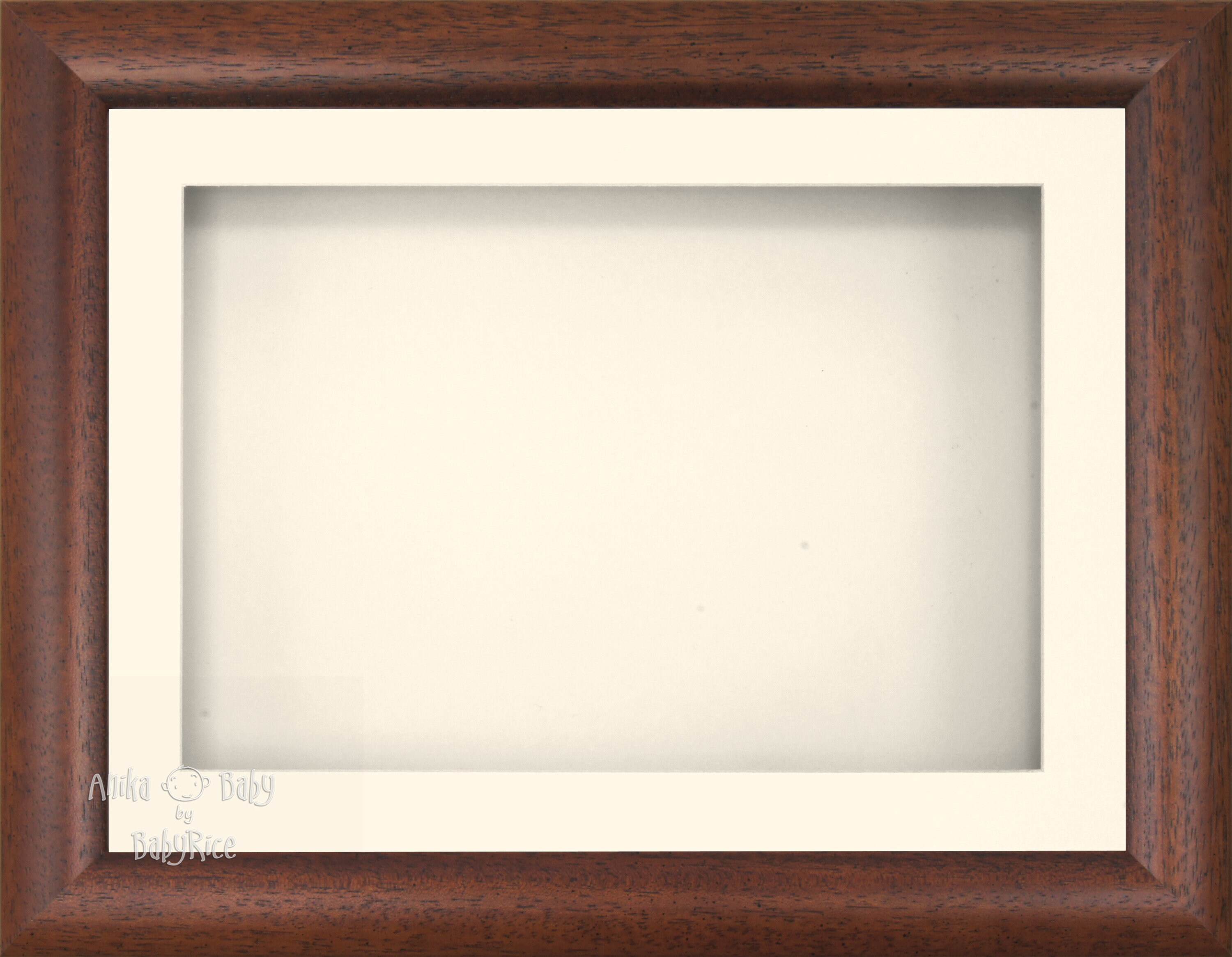 Dark Wood Walnut Brown Deep Shadow Box Display Frame Framing - Etsy UK