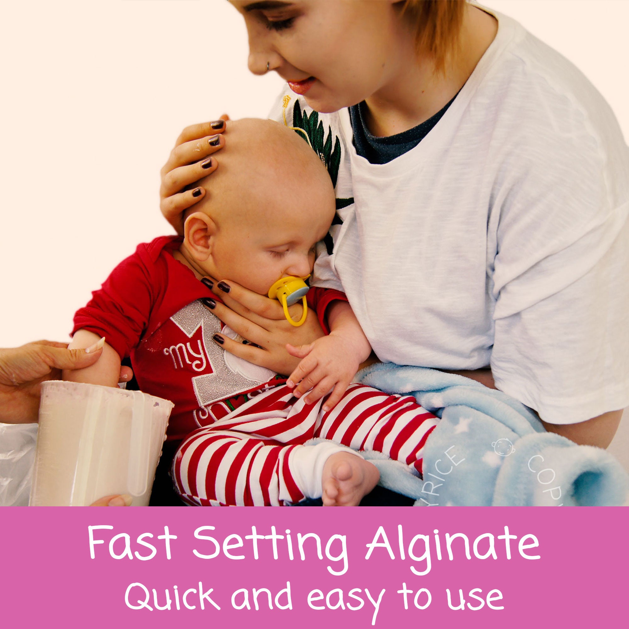 Babyrice Fast Setting Alginate 500g 48KG for Adult Baby Hand - Etsy