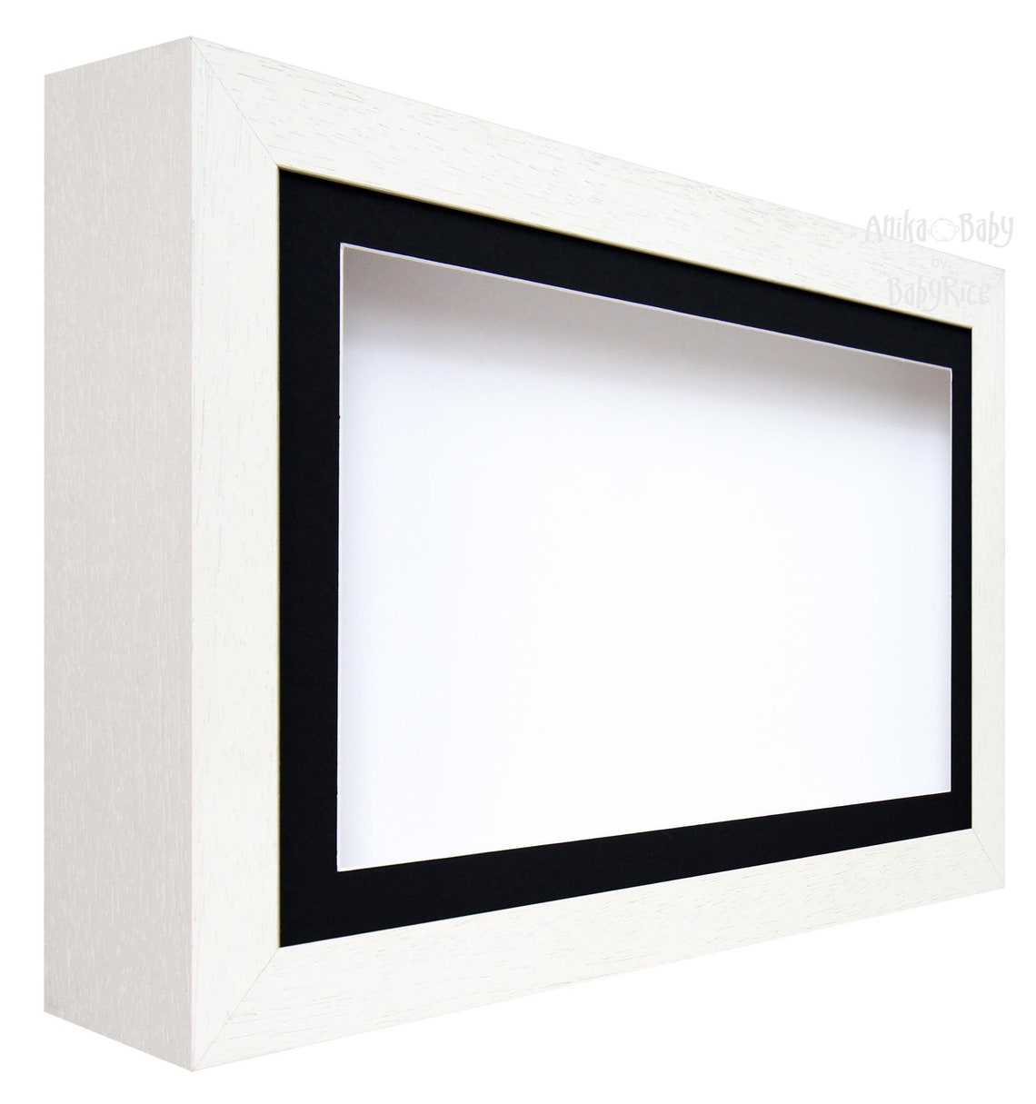 New White Deep Shadow Box Display Frame LOTS OF SIZES 4.8cm | Etsy