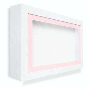 New White Deep Shadow Box Display Frame LOTS OF SIZES 4.8cm Inside ...