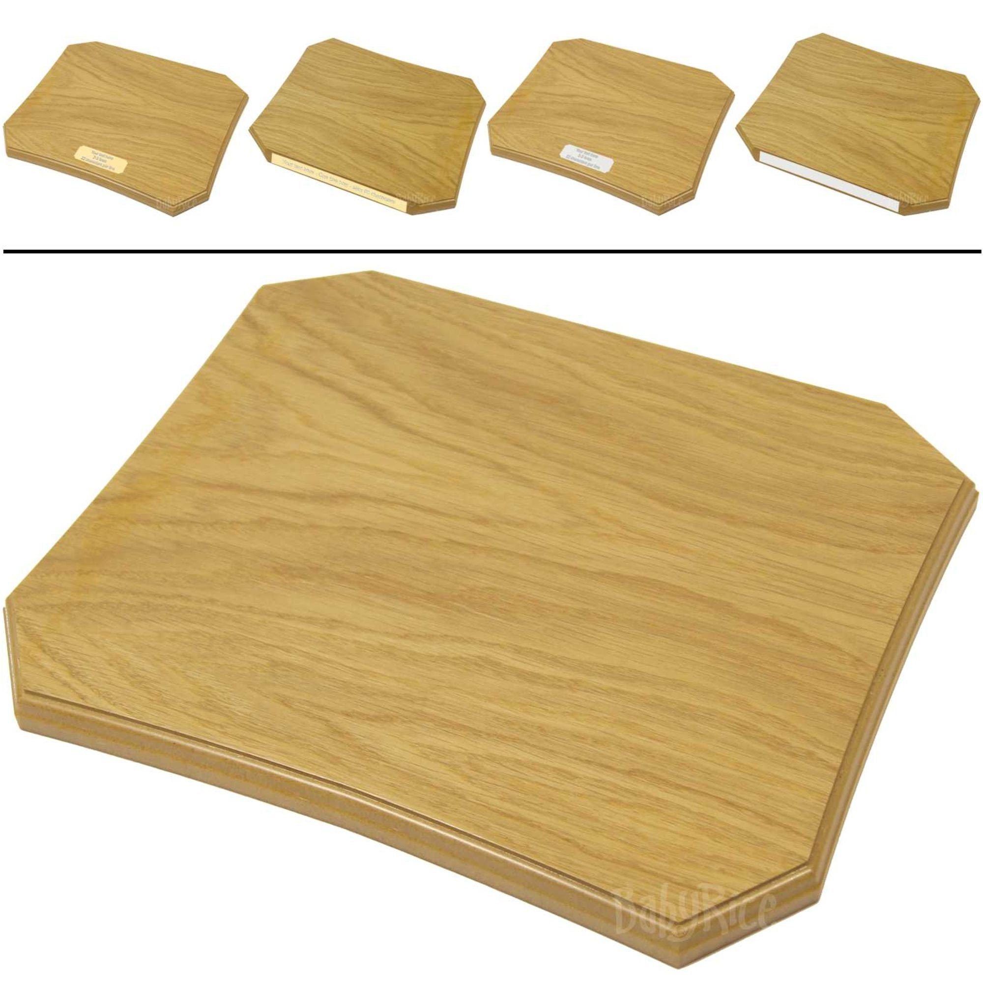 New Oak Veneer Woodgrain Display Plinth mdf Core Large | Etsy UK