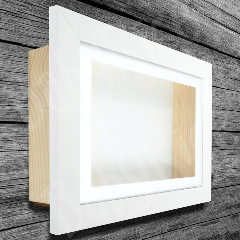 Hinged deep shadow box frame - Etsy.de