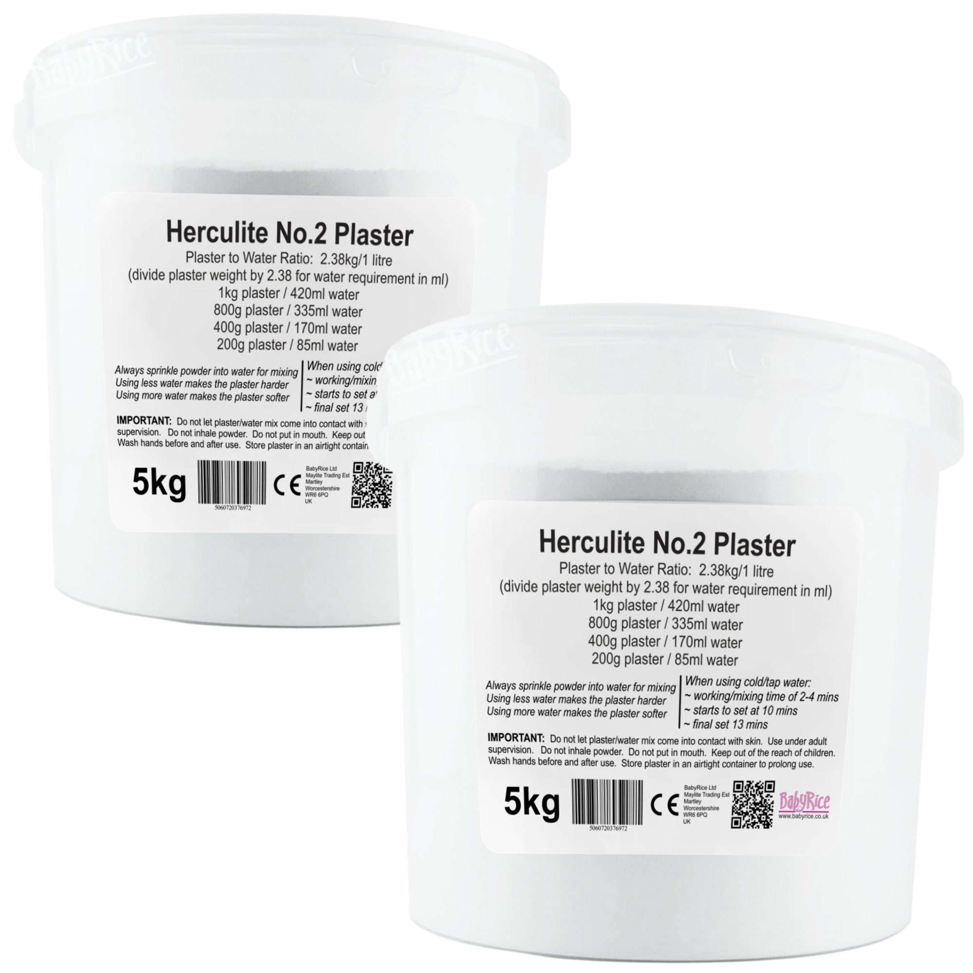 Herculite No. 2 Casting Plaster Stronger Than Plaster of Paris | Etsy UK