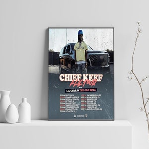 Chief Keef All Tour 2024 Poster - Etsy