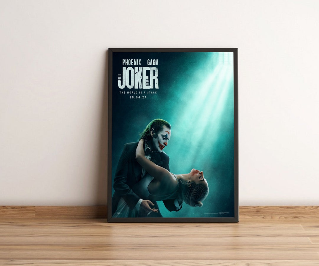 Joker 2 the World is A Stage Poster - Etsy