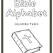 Bible Alphabet Coloring Pages - Etsy