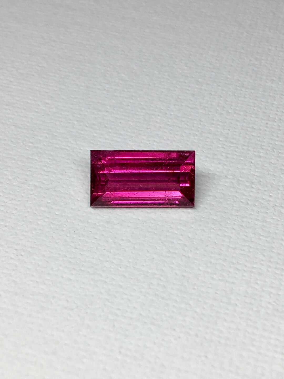 13.6 Mm Long Natural Rubellite 5.24 Carat Gem Quality - Baton Shape ...