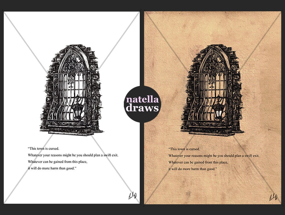 Bloodborne Print Gilbert's Window Bloodborne Poster | Etsy