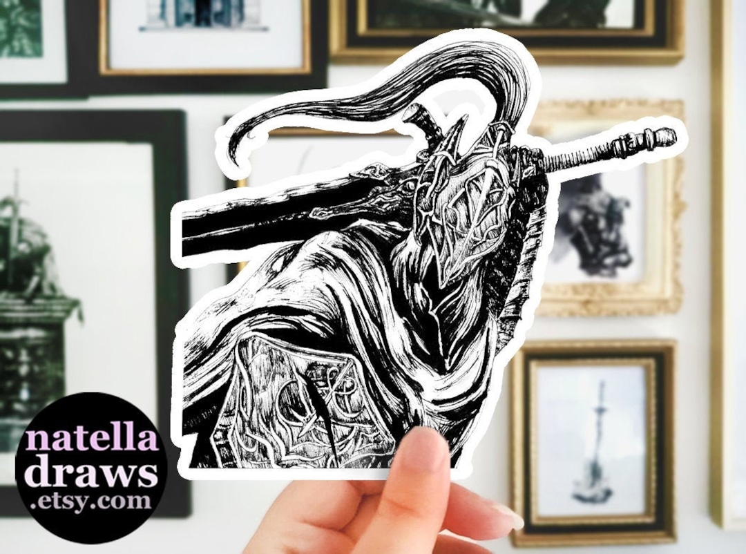 Artorias Sticker, Dark Souls Sticker, Artorias of the Abyss, Gaming ...