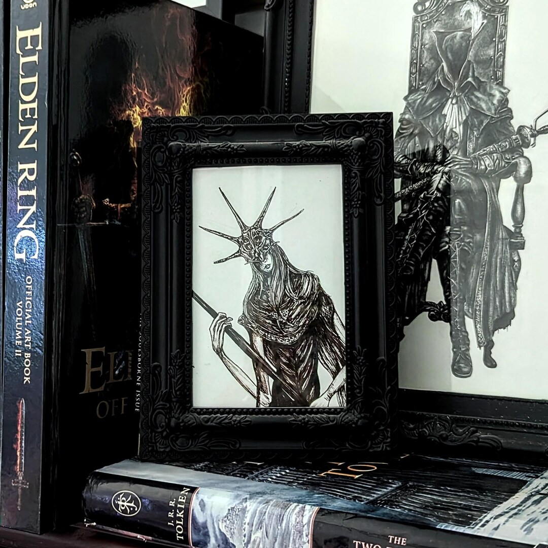 Aldrich Devouring Gwyndolin Original Drawing - Dark Souls 3 Artwork - Etsy