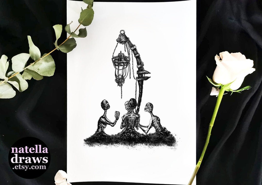 Bloodborne Lamp, Bloodborne Art Print, Messenger Lamp - Etsy