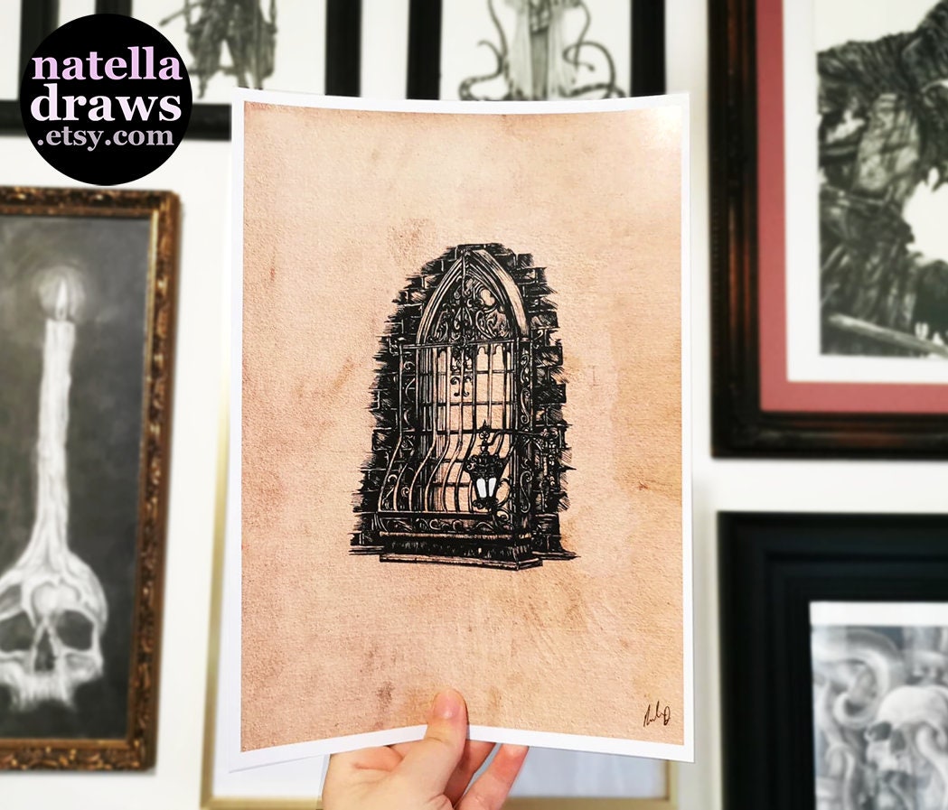 Bloodborne Print Gilbert's Window Bloodborne Poster - Etsy Hong Kong