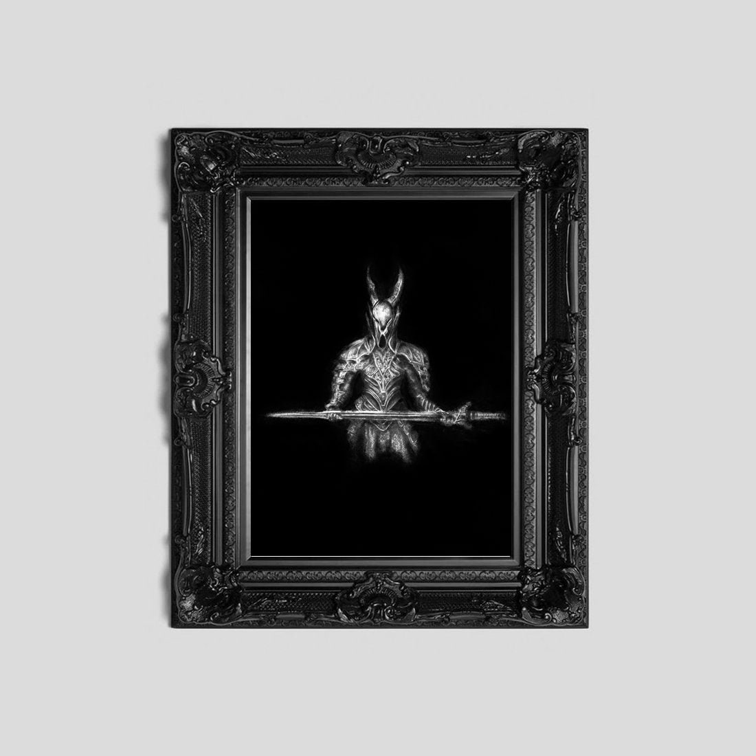 Black Knight Dark Souls Art
