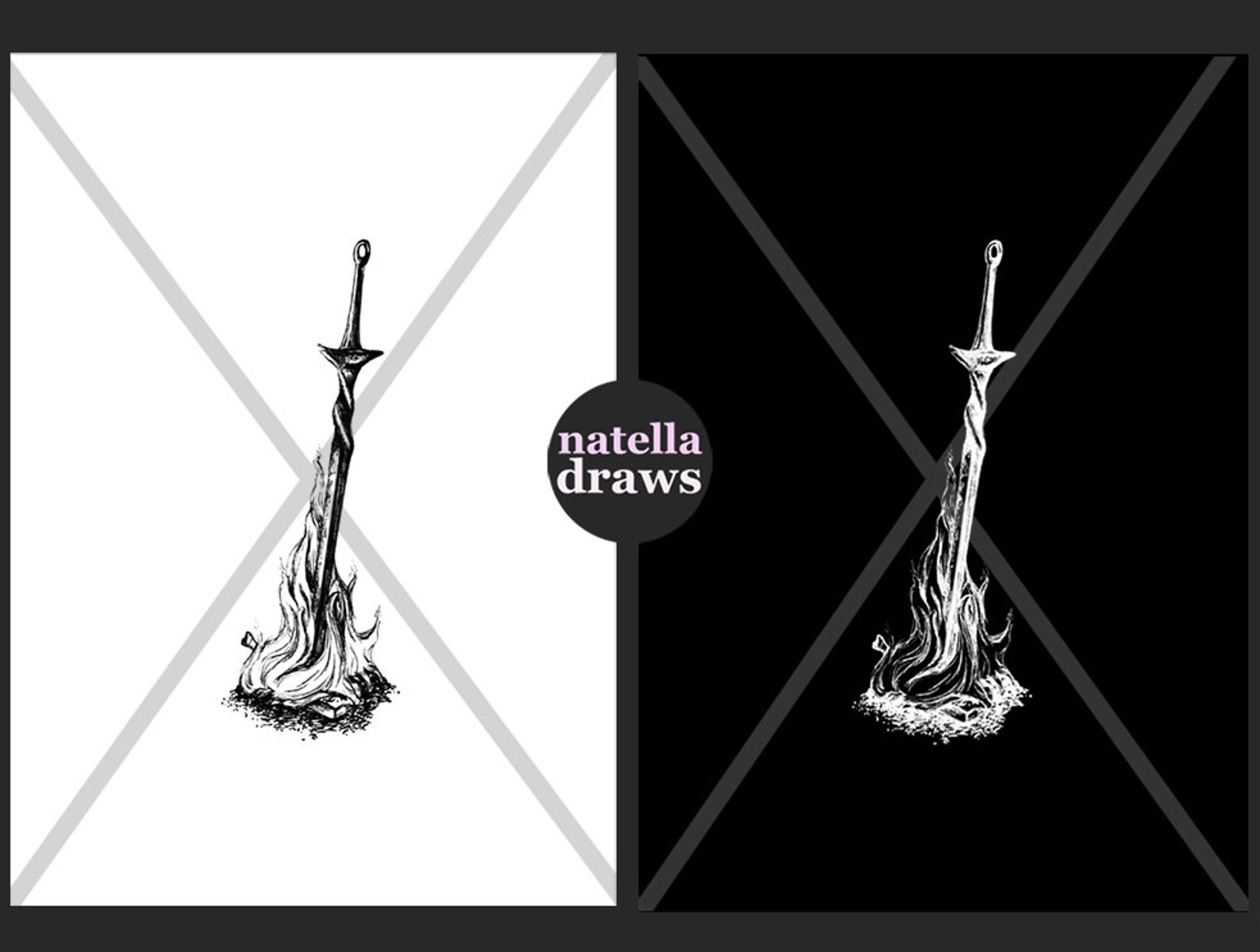 Bonfire Print Dark Souls Art Dark Souls 3 Bonfire Poster - Etsy Canada