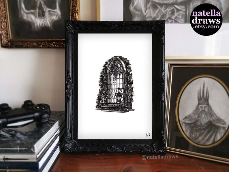 Bloodborne Print, Gilbert's Window, Bloodborne Poster - Etsy