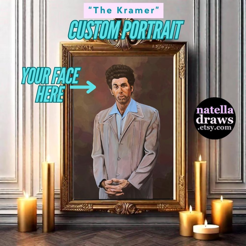 Seinfeld Cosmo Kramer 'the Kramer' Custom Poster - Etsy