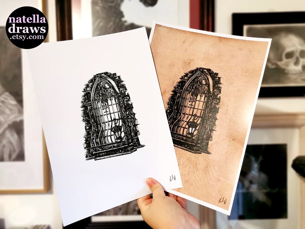 Bloodborne Print Gilbert's Window Bloodborne Poster - Etsy Hong Kong