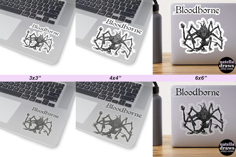 Bloodborne Sticker Pack, Amygdala Great Ones Car Decal - Etsy Australia