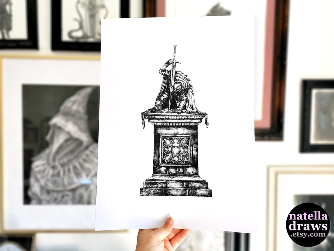 Beheading Knight Basin of Vows Lothric Knight Dark Souls 3 - Etsy Australia