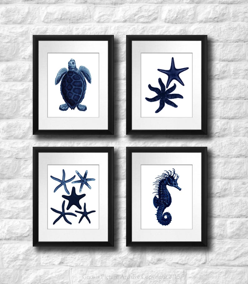 Dark Navy Beach Wall Art Set of 4 Unframed Art Prints - Etsy Dark Navy Beach Wall Art Set of 4 Unframed Art Prints - Etsy
