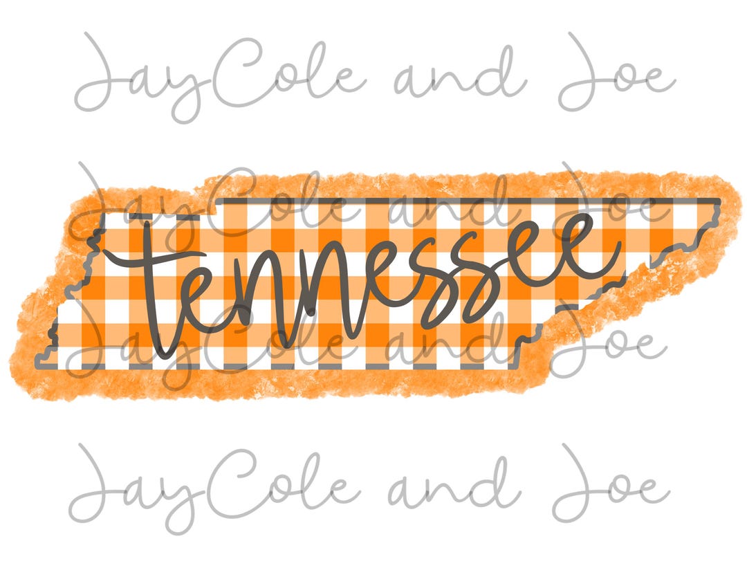 Tennessee State Checkered PNG File - Etsy