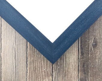 Navy Blue Picture Frame - Etsy