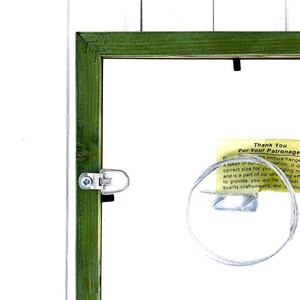 Rustic Green Barnwood Picture Frame - Custom Sizes - Etsy