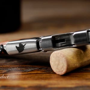 Personalized Wine Key Bottle Opener // Custom Engraved, Corkscrew ...